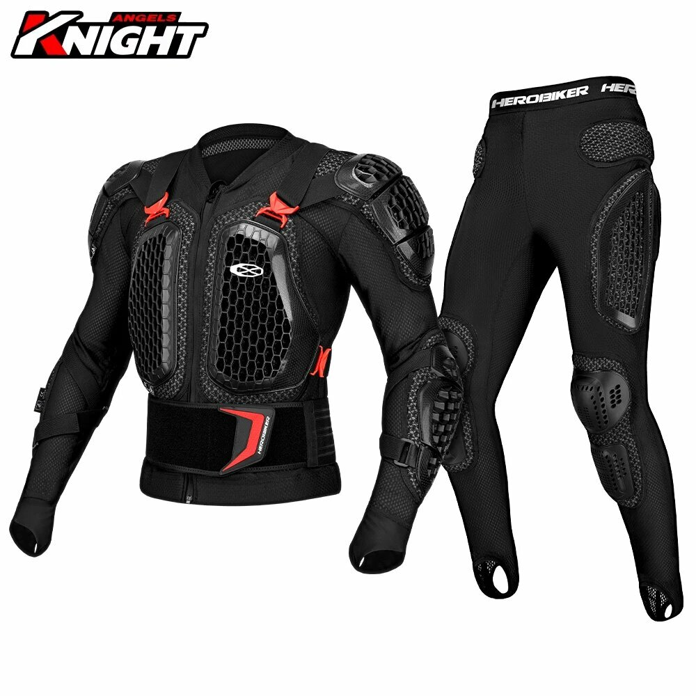Мотозащита L, куртка и штаны, Red Suit MC1022