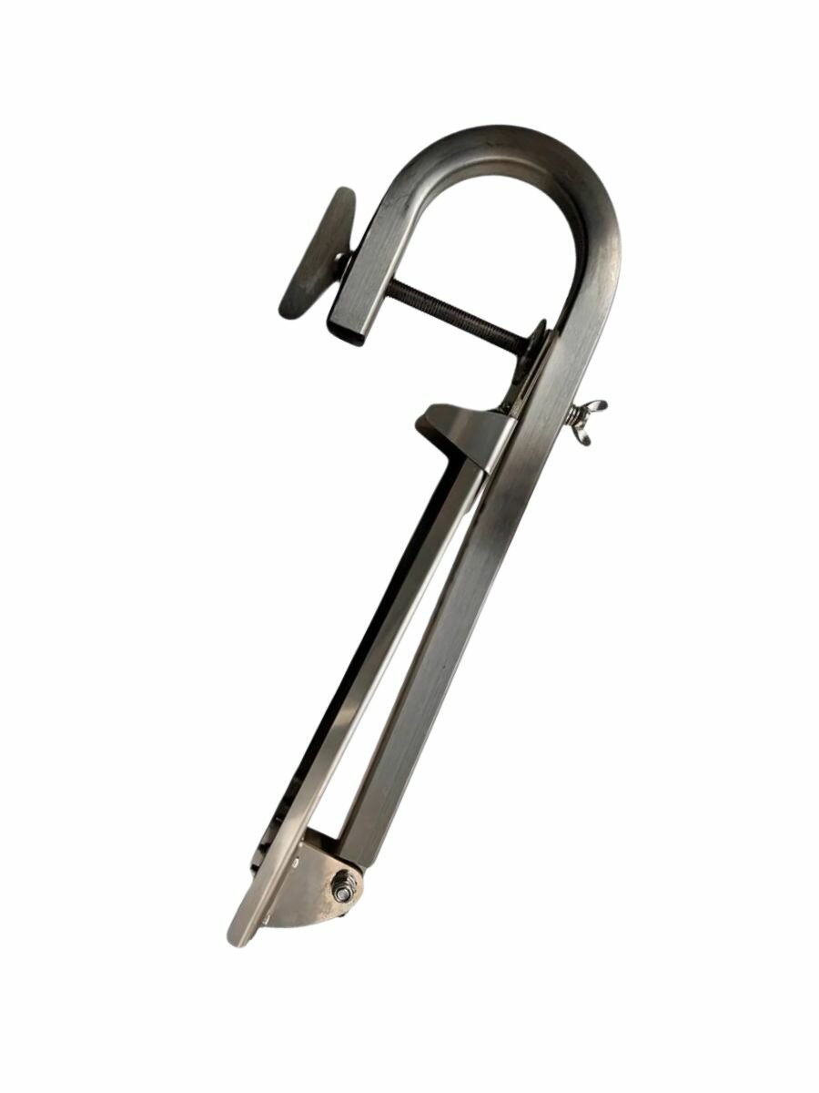 Держатель датчика эхолота нержавейка Blue Magic / держатель датчика эхолота на лодку SN GARMIN