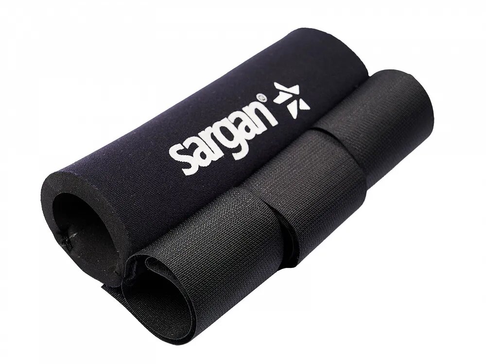 Держатель фонаря, черный неопрен 7мм, 15см, на липучке велкро SARGAN