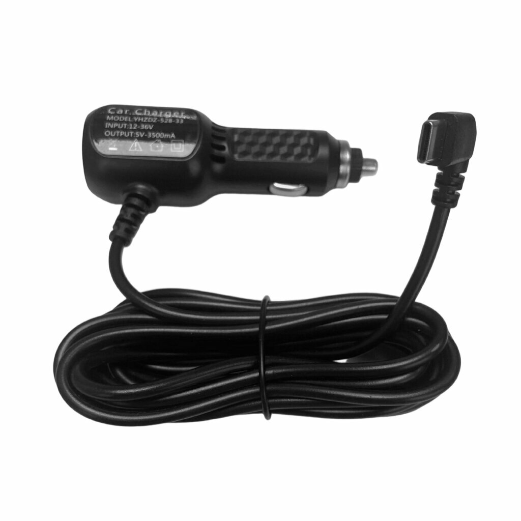 Кабель для зарядки видеорегистратора Dashcam Зарядные устройства Шнур питания 12-24 В 3,5 м Кабель Типа C