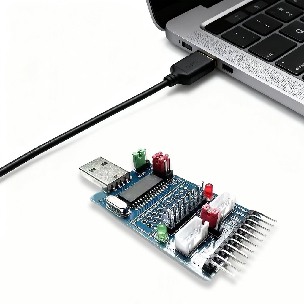 Программатор CH341A USB-UART IIC преобразователь параллельного порта — фото 1