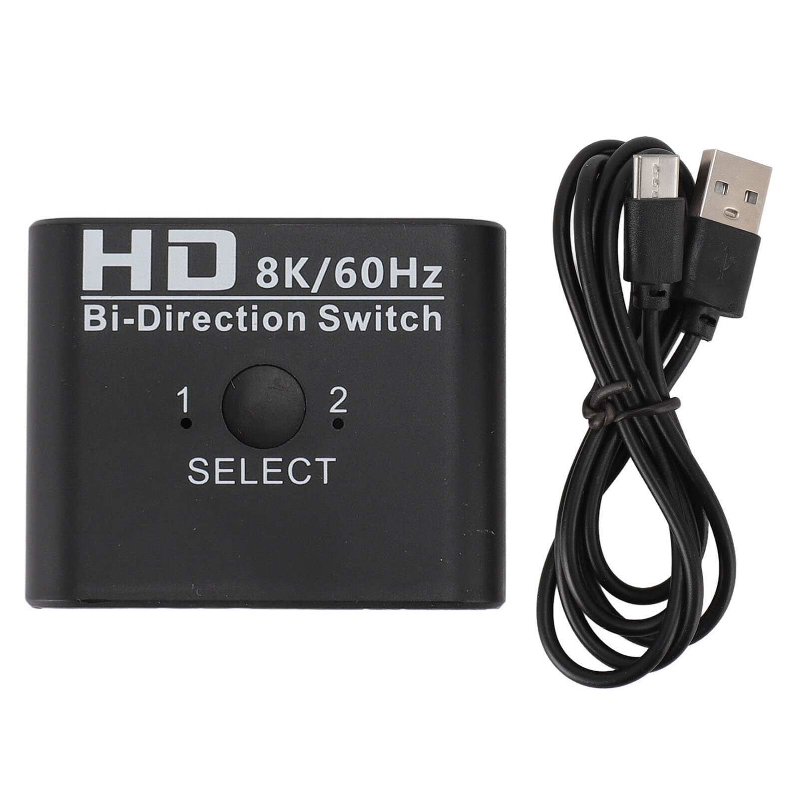 Переключатель/сплиттер HDMI, 8K 60Hz, 1 вход 2 выхода, двунаправленный