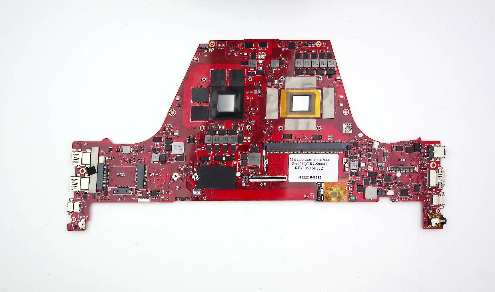 Материнская плата Asus GA401QC R7-5800H, RTX3050 (41112)