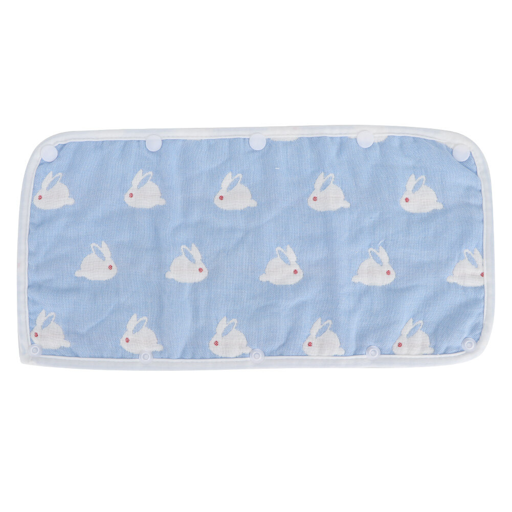 Чехол на ручку коляски детский, мягкий, впитывающий пот, защитный, аксессуар для коляски (синий)