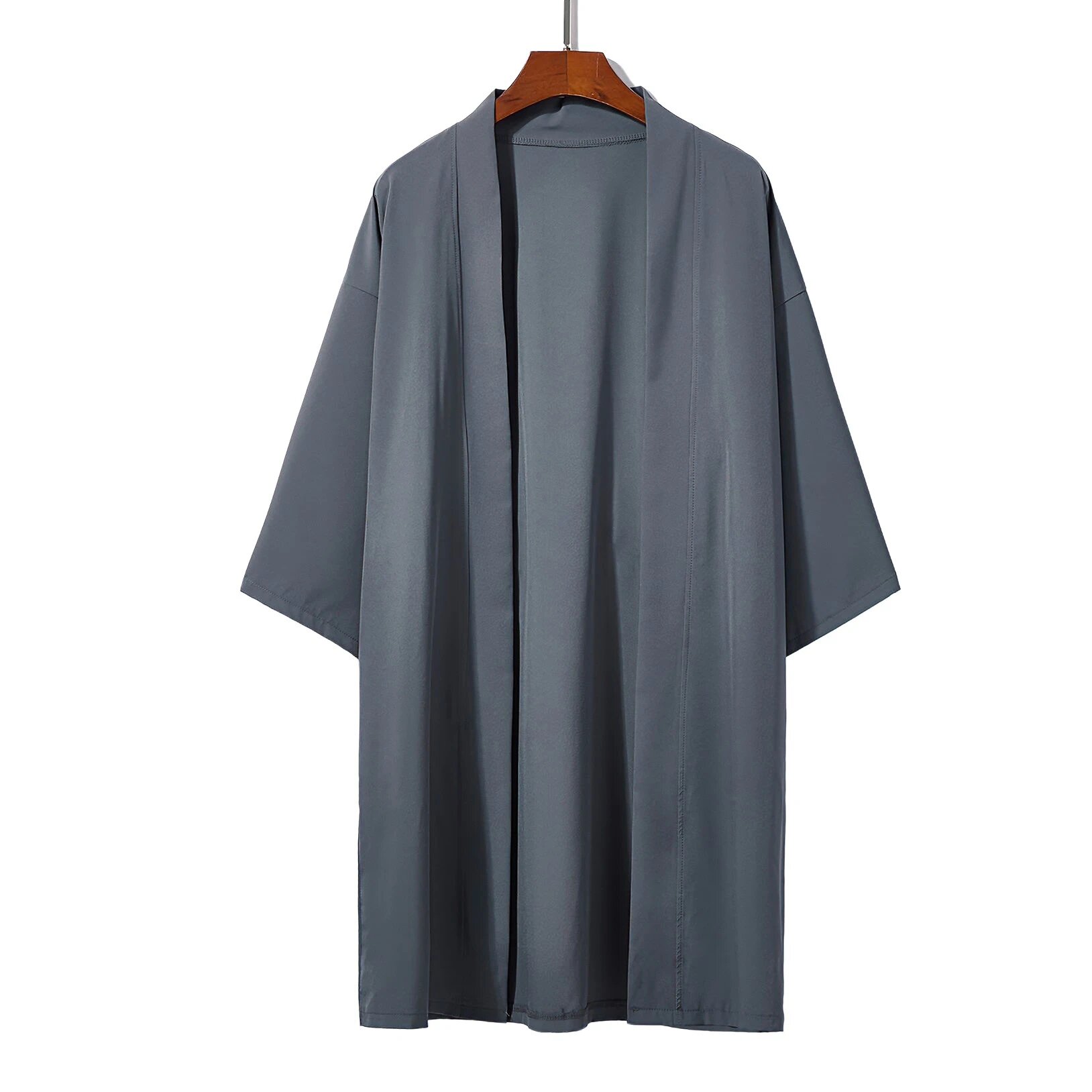 USHINE Хаори из вискозы и полиэстера Темно-синий, 2XL, Sgrey