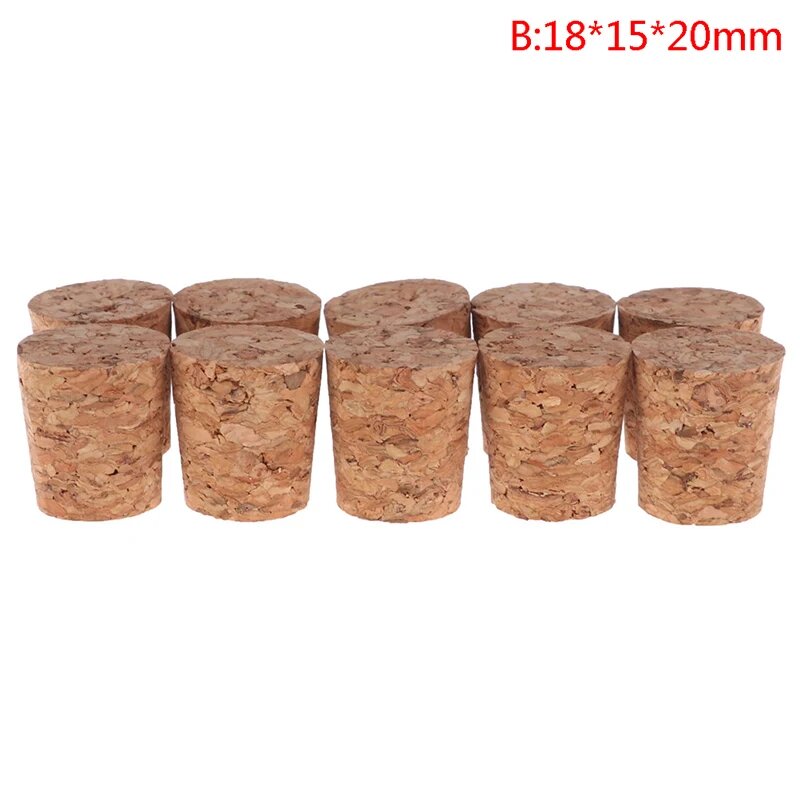 Деревянные пробки для бутылок YOWEI (10 шт.)