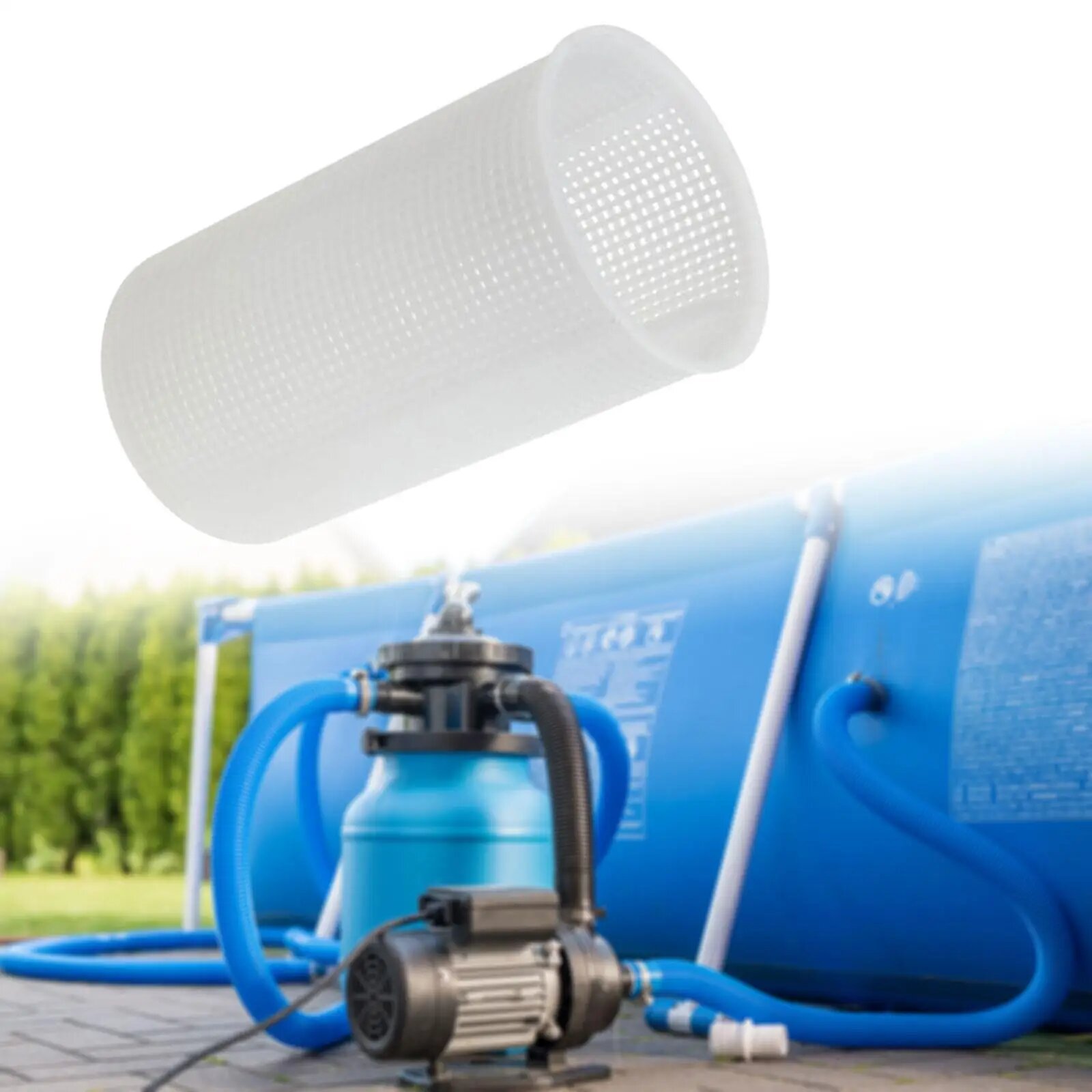 Сетчатая корзина для насоса для бассейна Легкий для удаления мусора Прочный компактный Простая установка Аксессуары для бассейнов Замена корзины для фильтра