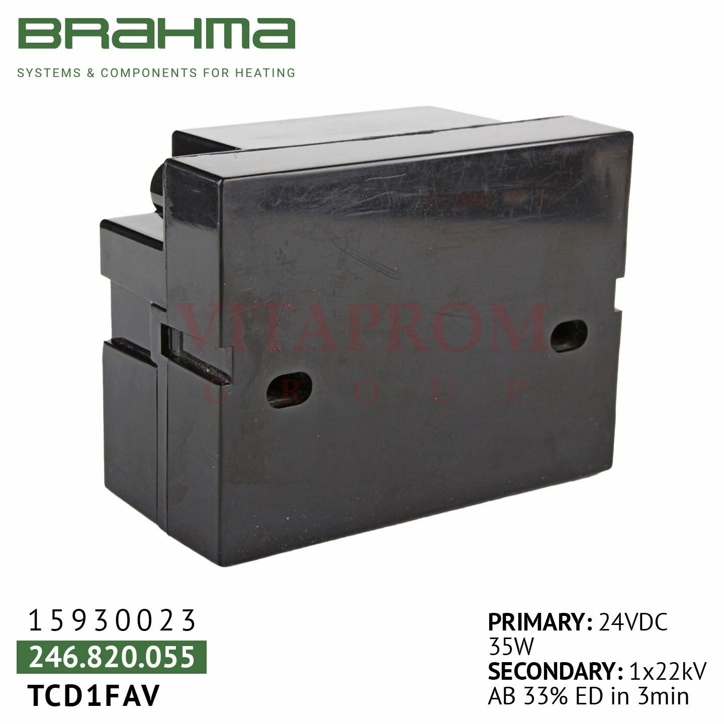 Трансформатор Brahma TCD2FAV, 15930023 — фото 1