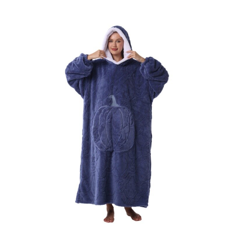 Толстовка-плед с капюшоном