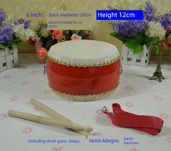 5 8 18inch профессиональный деревянный барабан из воловьей кожи для взрослых, большой барабан, детский барабан, барабан