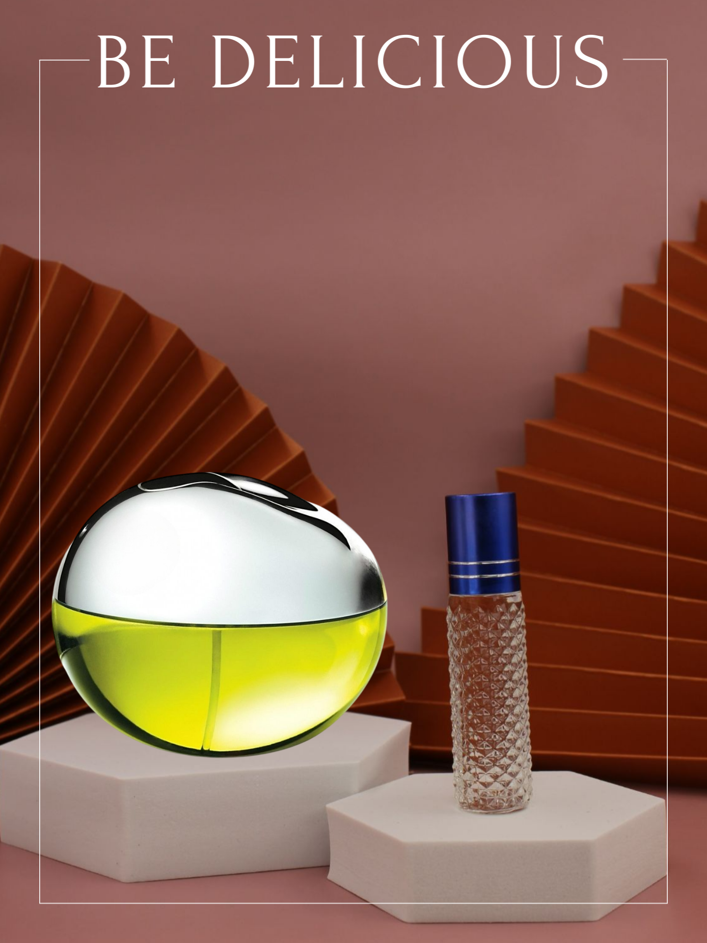 Духи масляные Be Delicious; Timeless Perfume; Би Делишес роликовый флакон 8 мл