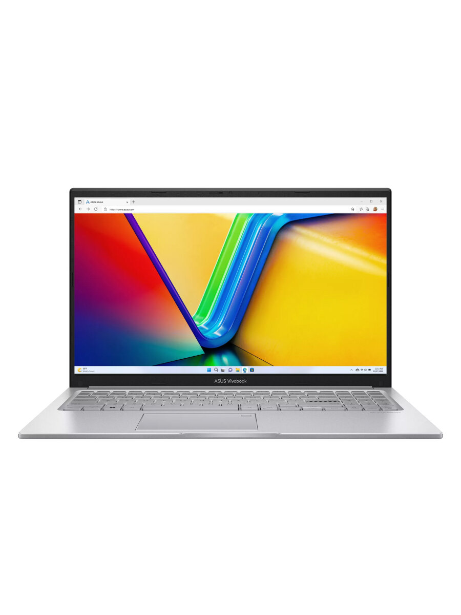 Ноутбук 15.6" IPS FHD ASUS X1504VA-BQ2969 silver (Core i3 1315U/16Gb/512Gb SSD/VGA int/noOS) (90NB10J2-M03CE0)