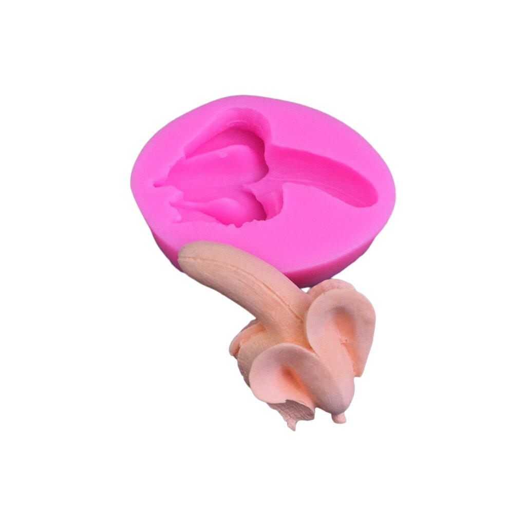 3D трехмерная форма для выпечки бананов-Очистите Банан от кожуры B