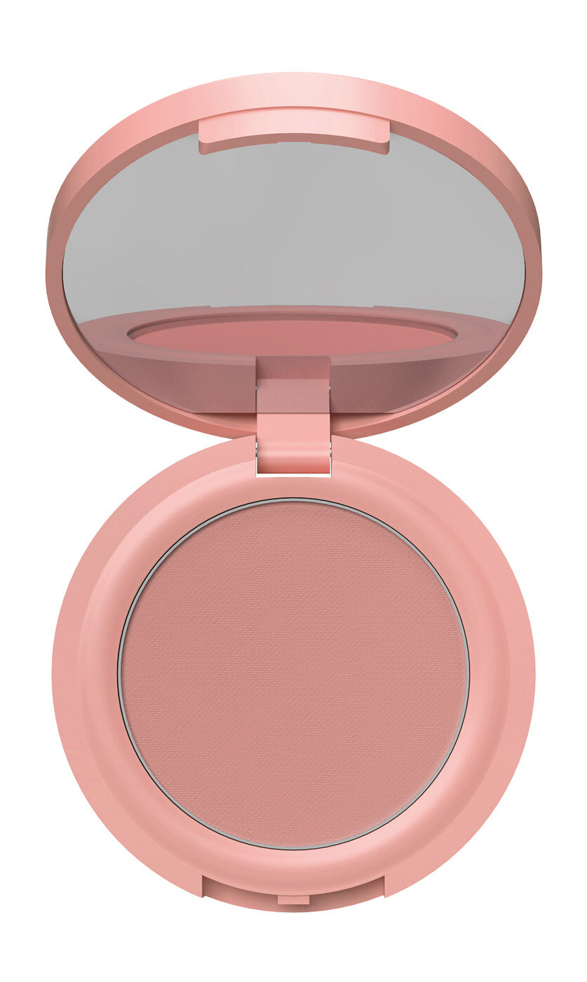 DIVAGE Румяна Solo Compact Blush компактные, 2 г, 09 Rosy Peach Персиковый Розовый