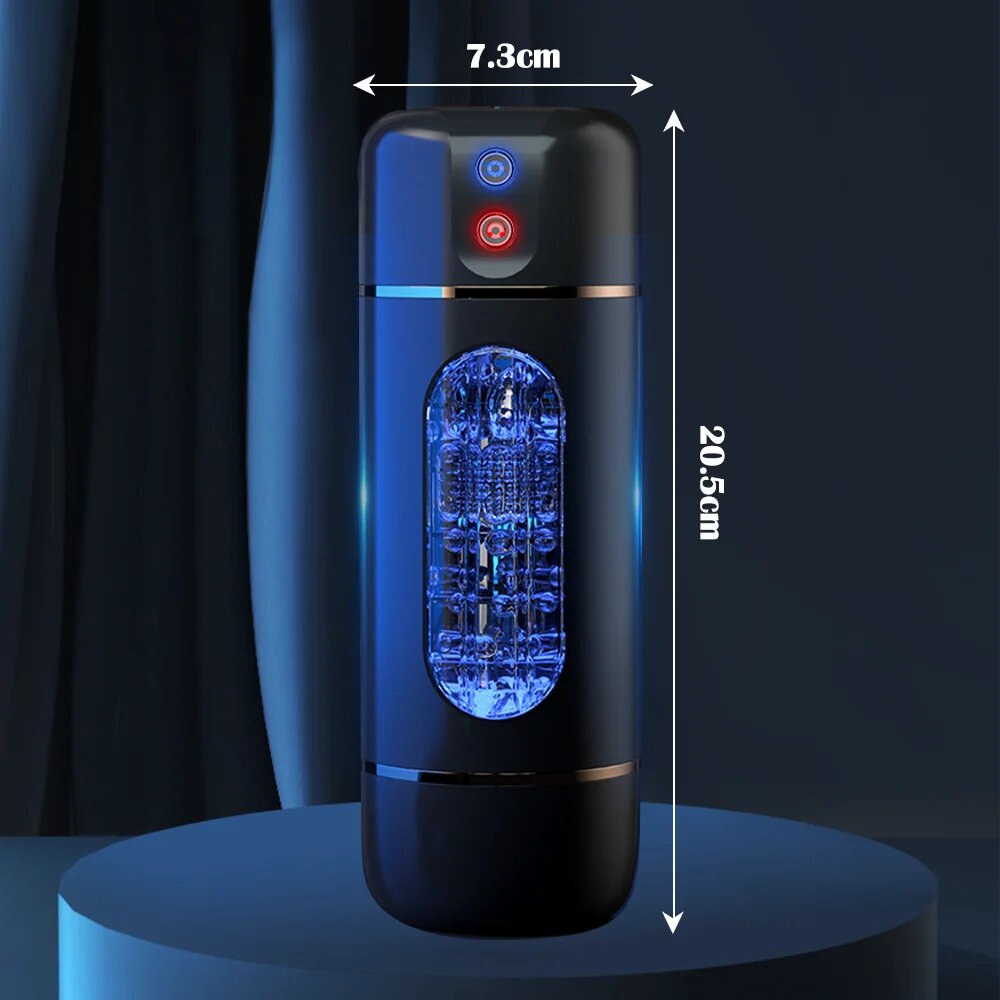 Автоматическая мастурбационная чашка для мужчин с интеллектуальным голосовым управлением, карманная вагина, тренажер для пениса, вибратор, секс-игрушка Joinjjtoy