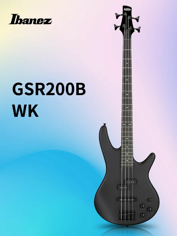 GSR200B 4-струнная matte walnut color электробас, цвет матового ореха