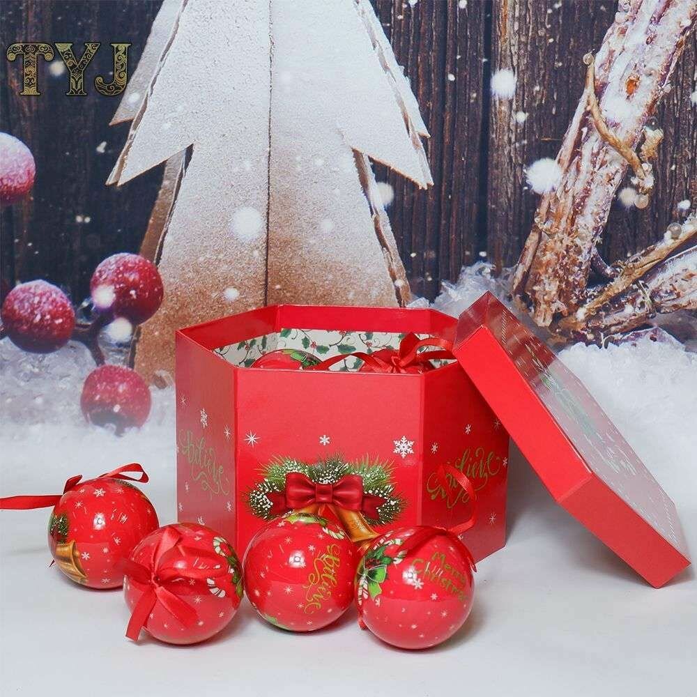 Елочный шар, диаметр 20 см, 14 шт