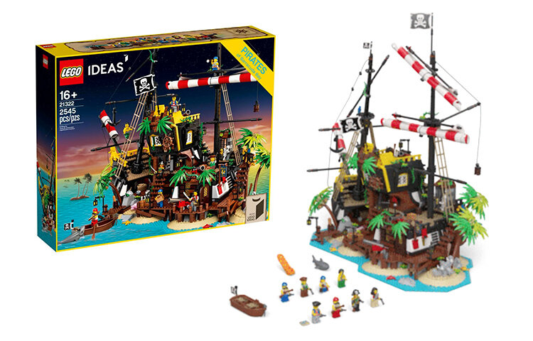 LEGO Swordfish Bay Пират Конструкторы 2001 5000 шт. 21322