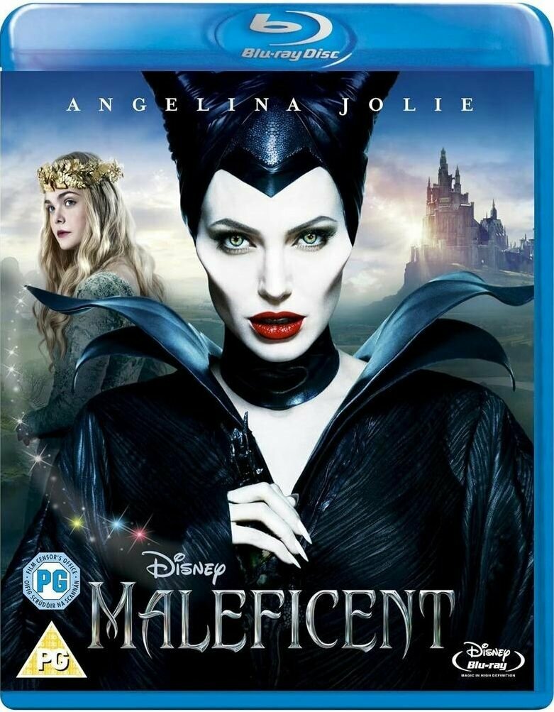 Малефисента 1+2 Blu-ray (блю-рей диски) фэнтези Анджелина Джоли