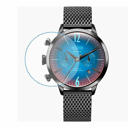 Скрин Мобайл защитный экран для часов Welder Moody WWRC600 из нано стекло 9H