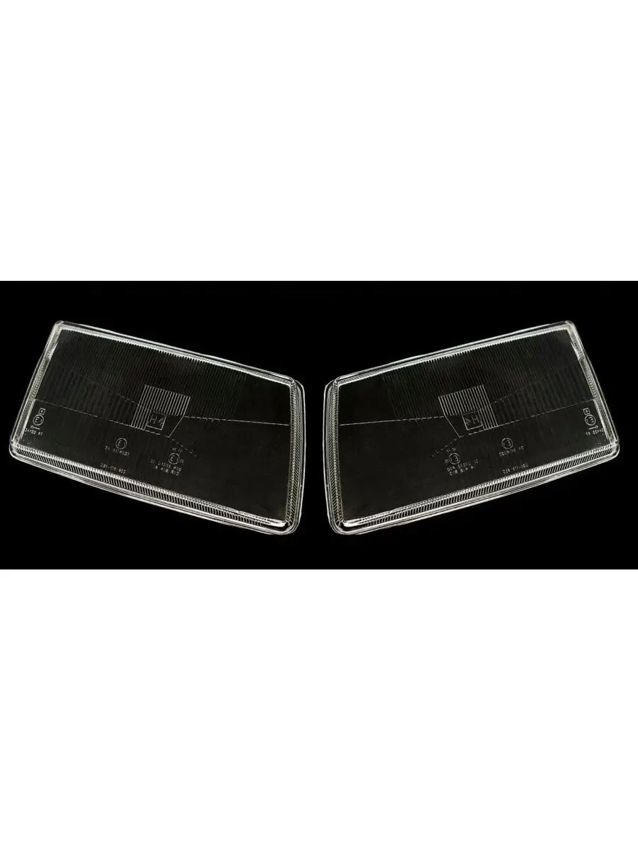 Стекло фары Audi 100(C3)1982-1991 ком-т 2 шт.