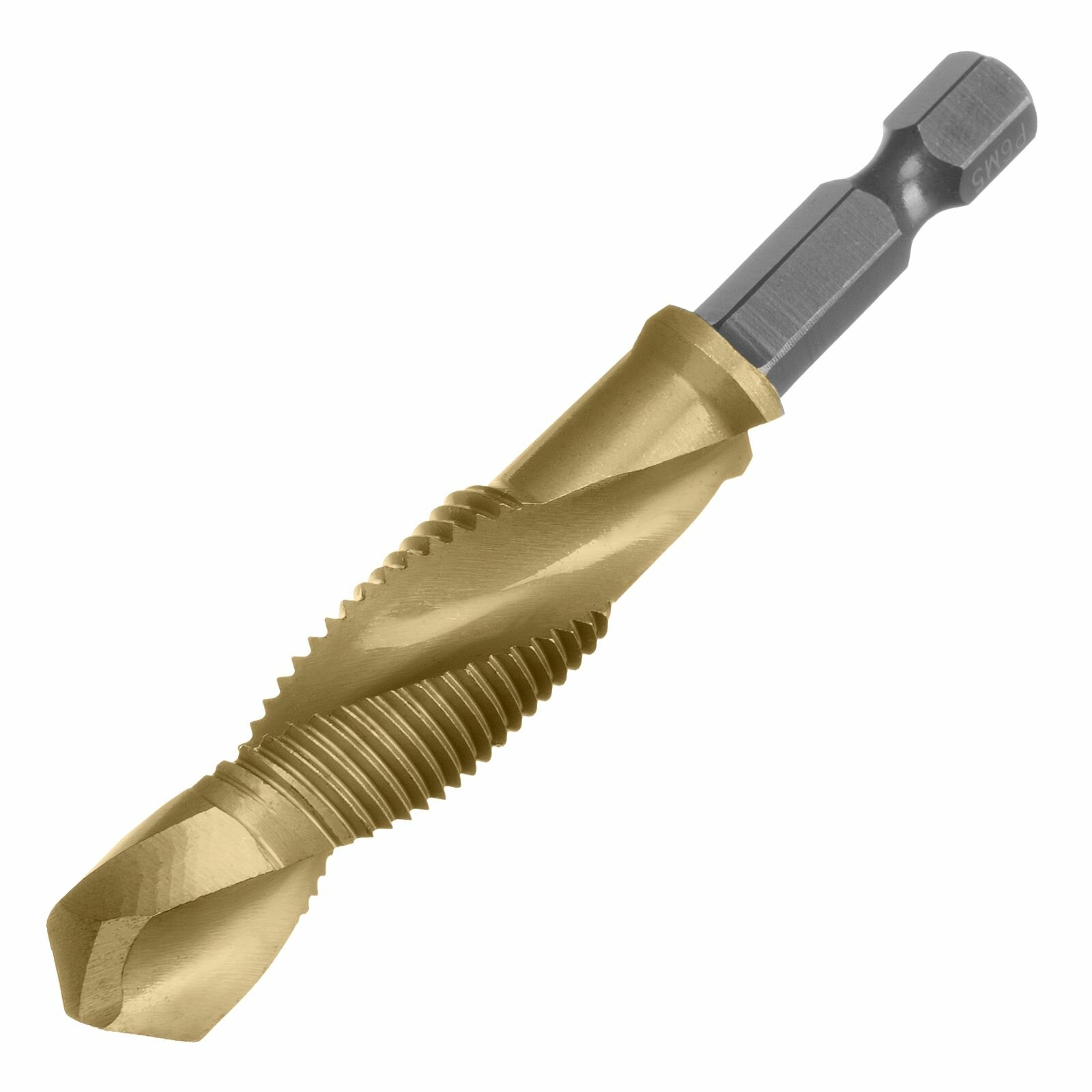 Сверло-метчик DENZEL М12 х 1,25 мм, Р6М5 (76726)