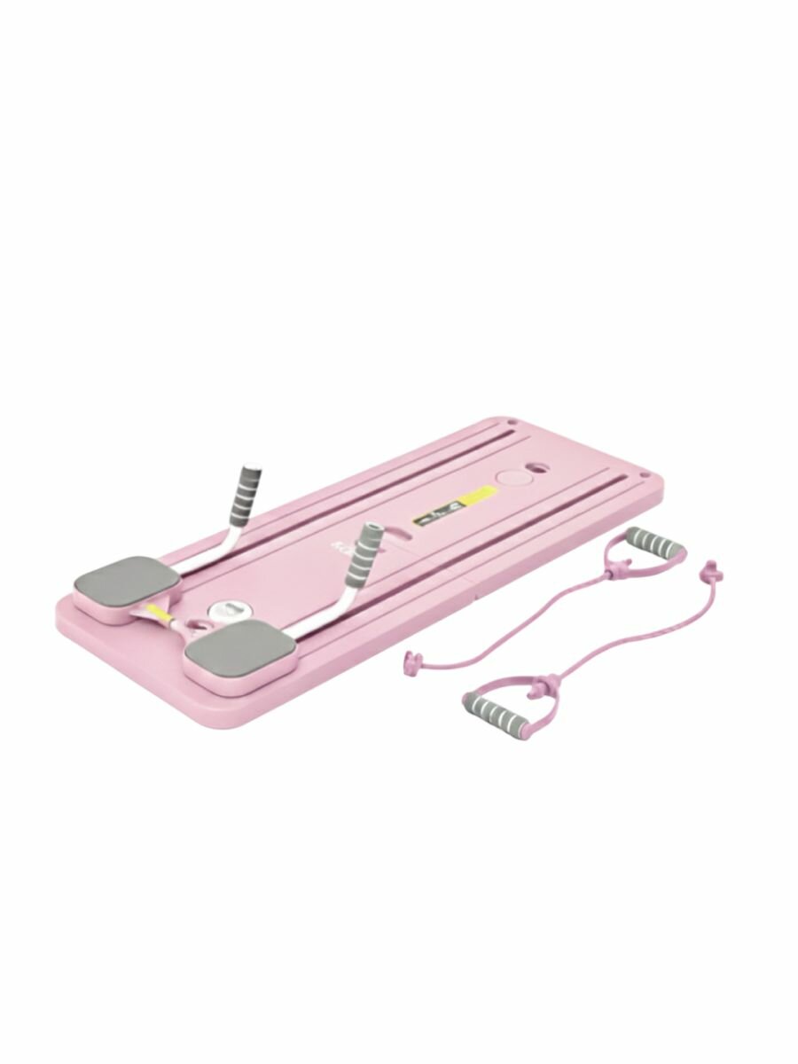 Многофункциональный тренажер реформер / Доска для пилатеса и фитнеса /Пилатес-платформа