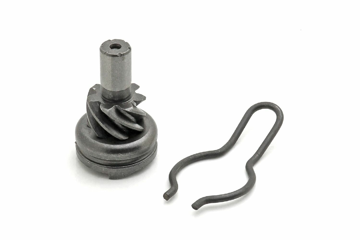 Храповик кикстартера Honda Tact 50 тип 1 (Dюбки27 мм, Hюбки12 мм,3 зацепа,7 левых витков)