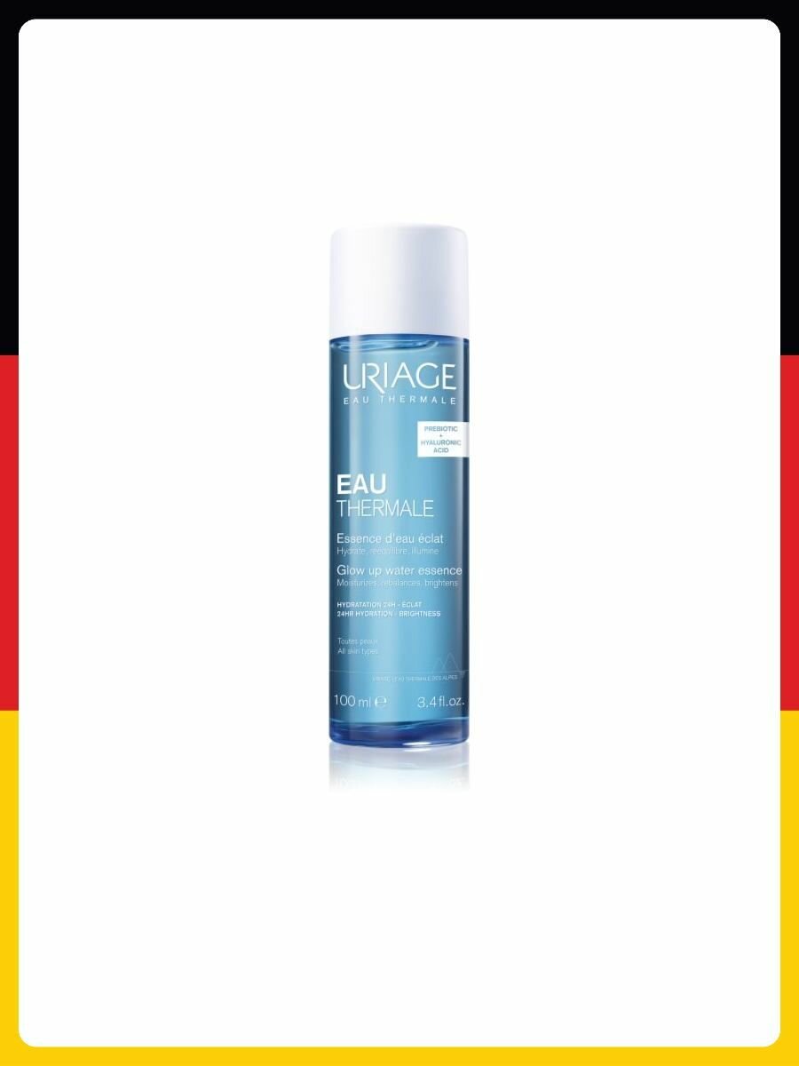 Вода косметическая Uriage Eau Thermale Glow Up Water Essence moisturizing facial toner, 100 мл