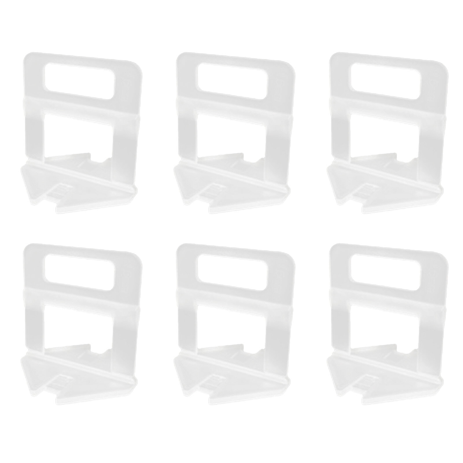 100Pcs Tile Leveling System Level Spacers PVC Floor Leveler for Working — фото 1