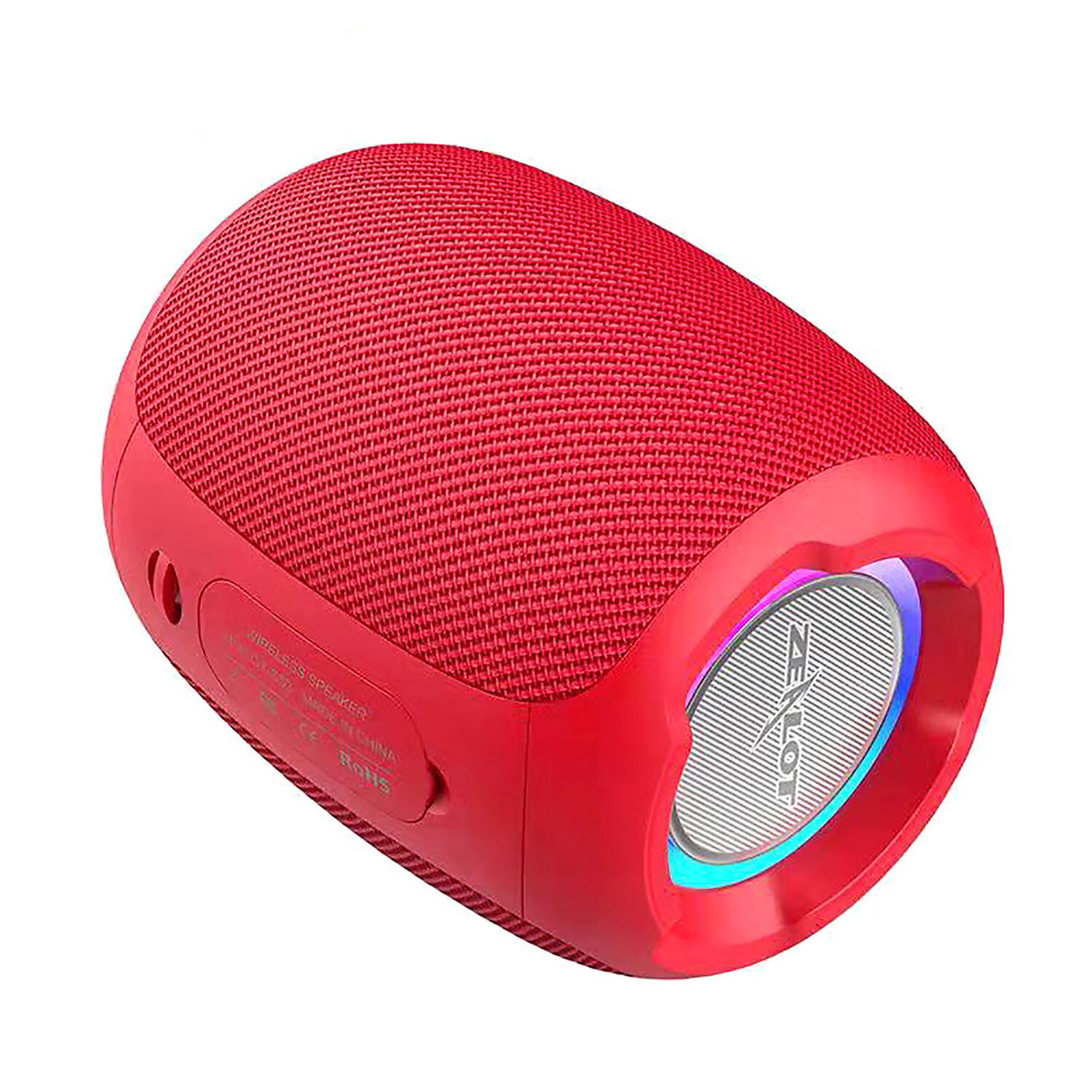 Колонка Bluetooth Zealot S53 Красная Мини Портативная Беспроводная Водонепроницаемая HIFI Бесс потери Звук Качество Стерео Сабвуфер Громкоговоритель Bluetooth 5.0 3600mAh 4Ω 10W 10m 9.5x9.5x11.6cm 500g 5.5ч 6-10ч 90дней