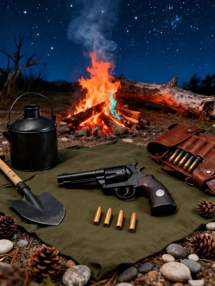 Игрушечный револьвер Peacemaker Single action