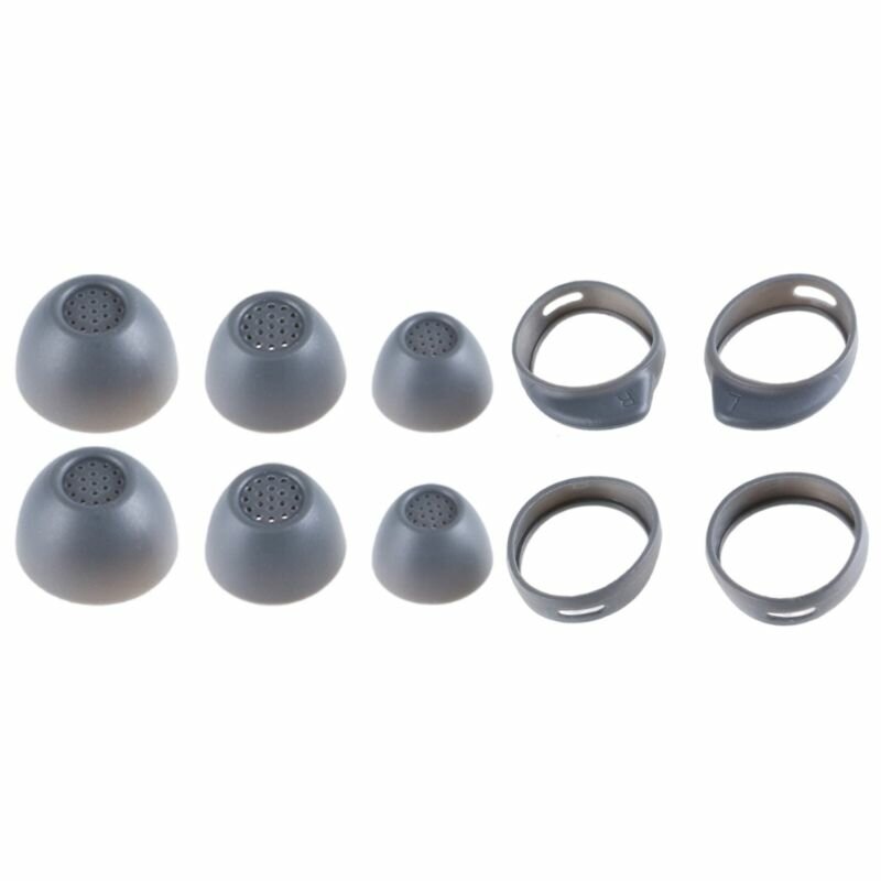 Силиконовый Чехол Для наушников Samsung Galaxy Buds FE-Темно-серый