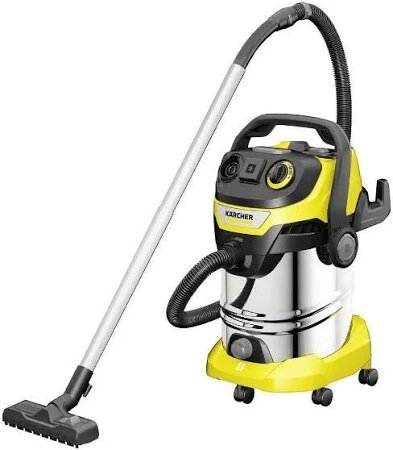 Строительный пылесос Karcher WD 6 P S V-30/8/35/T (YSY) 1300Вт (уборка: сухая/сбор воды) желтый