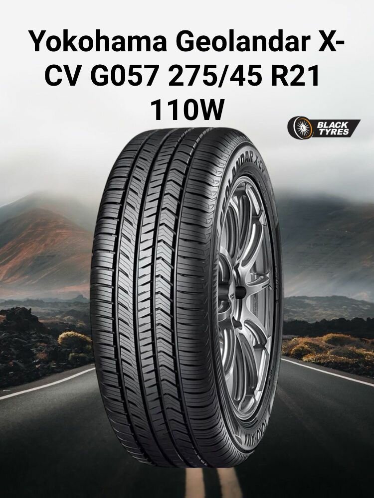 Шины летние Yokohama Geolandar X-CV G057 275/45 R21 110W