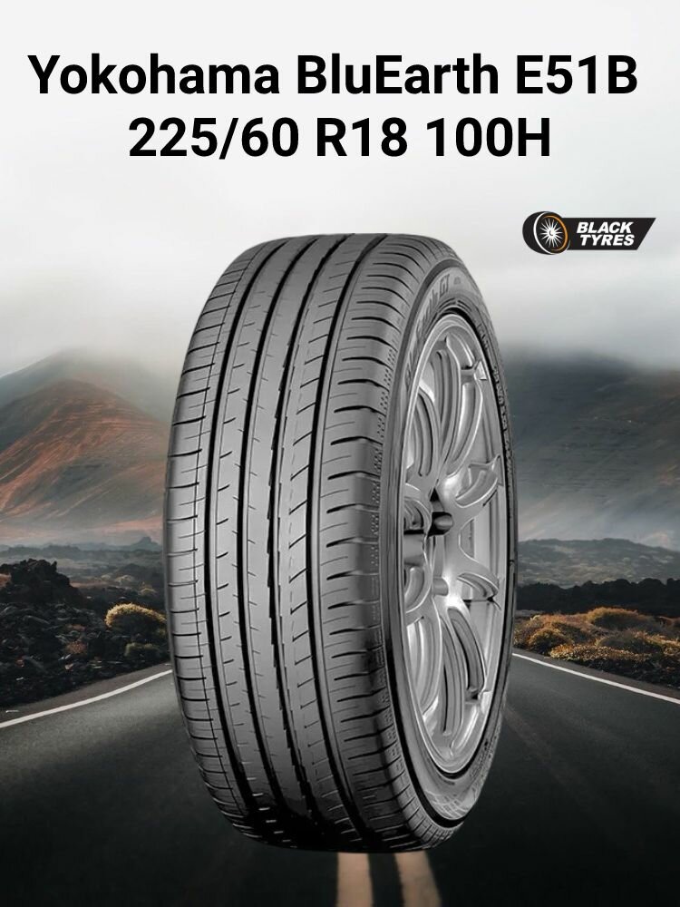 Шины летние Yokohama BluEarth E51B 225/60 R18 100H
