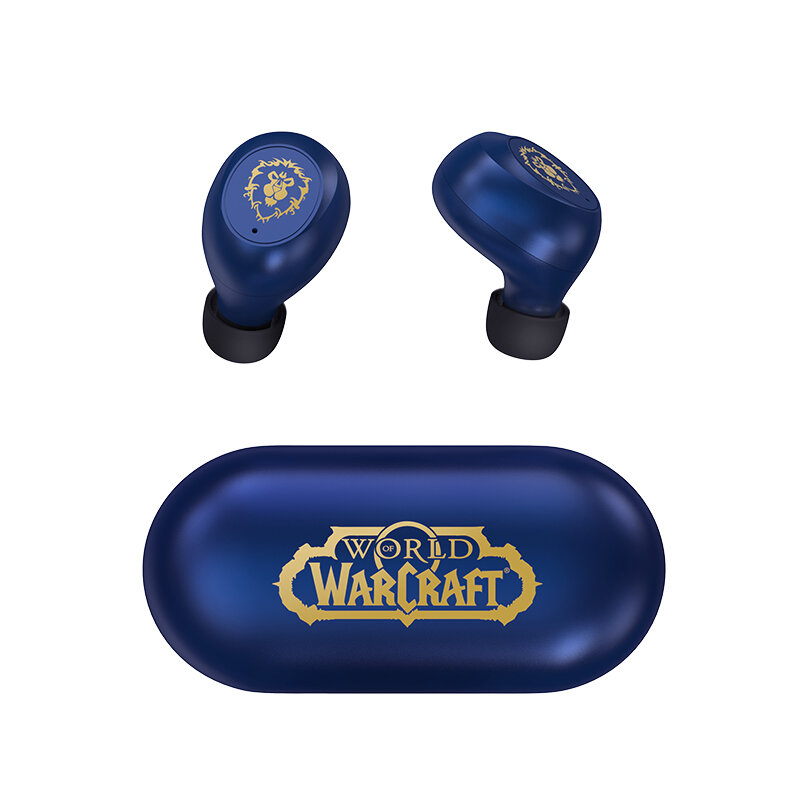 Наушники беспроводные Blizzard YGM1, blue, высокая четкость звука, длительное время работы