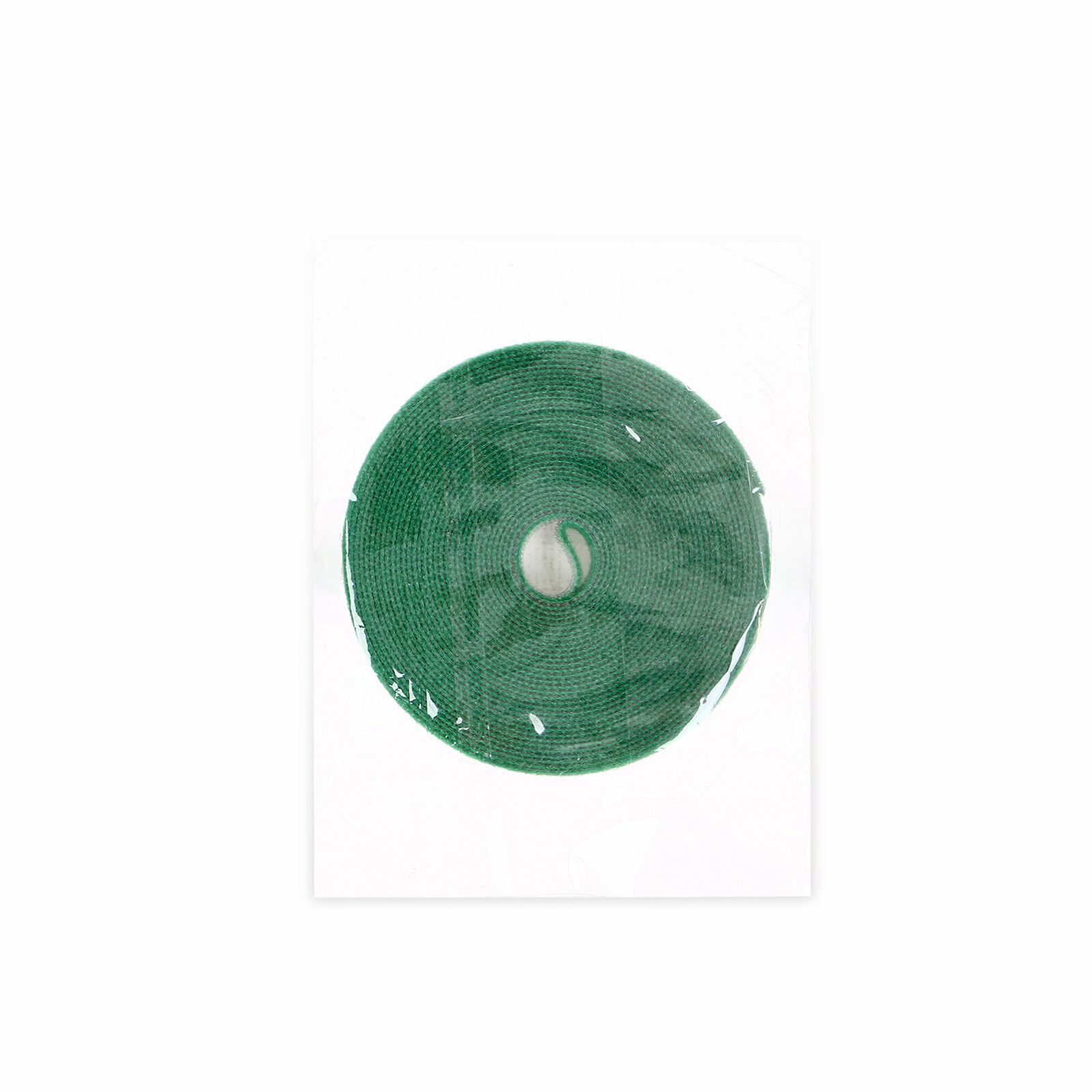 Лента-липучка для подвязки растений h 1 см; L 5 м; зеленый