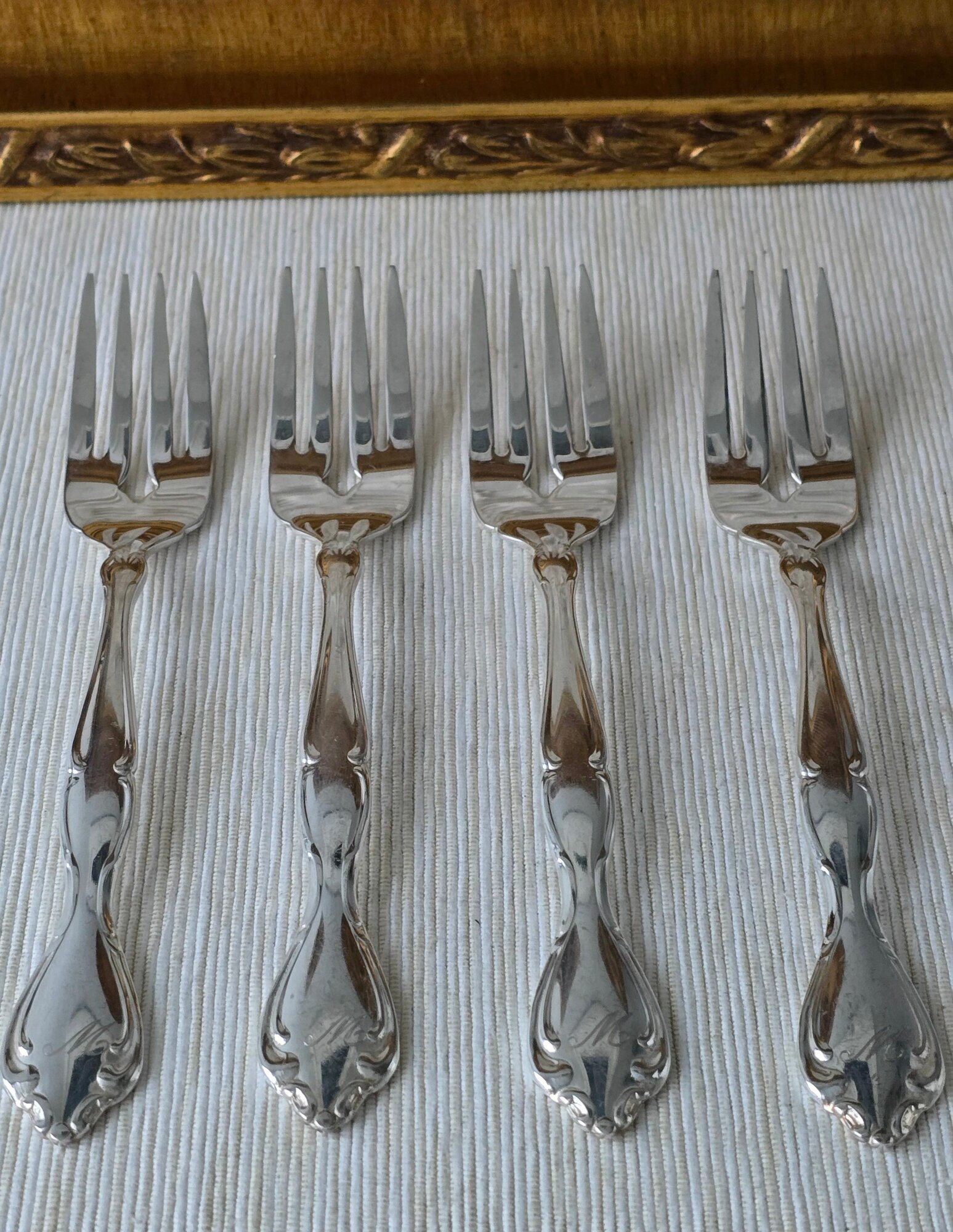 Винтажные вилки для рыбы