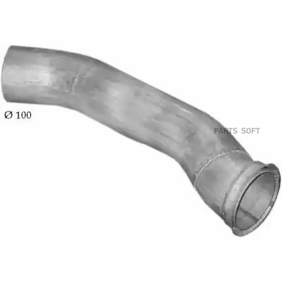 Глушитель TRUCK VOLVO: FL612 от официального дистрибьютора, POLMOSTROW, артикул 7504