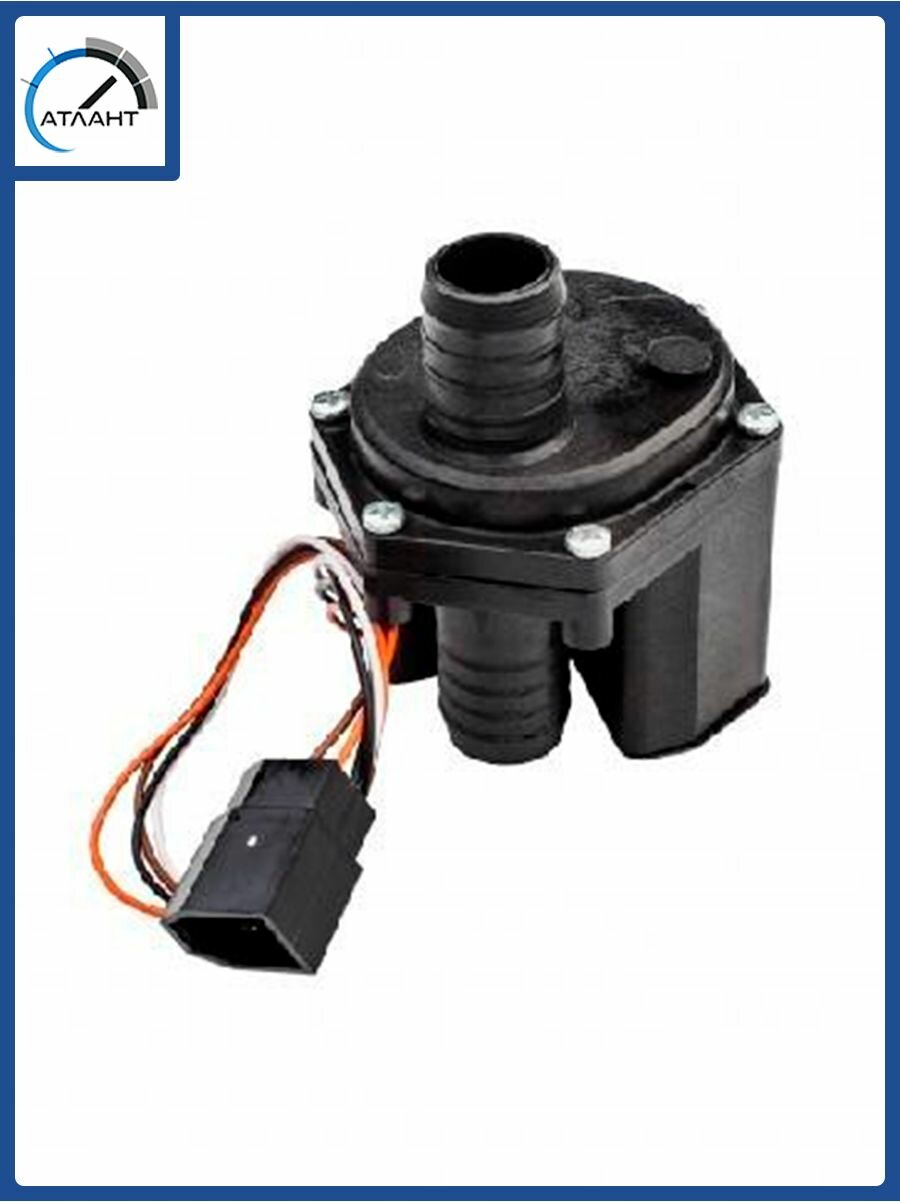 MetalPart Кран отопителя совместимо с 3302 Газель дв. Cummins 2,8, 2217 Соболь, 31105 Волга, Патриот (электрический) (куот-эп) (2 штуцера) (810074) арт. Mp-ркну 8109030