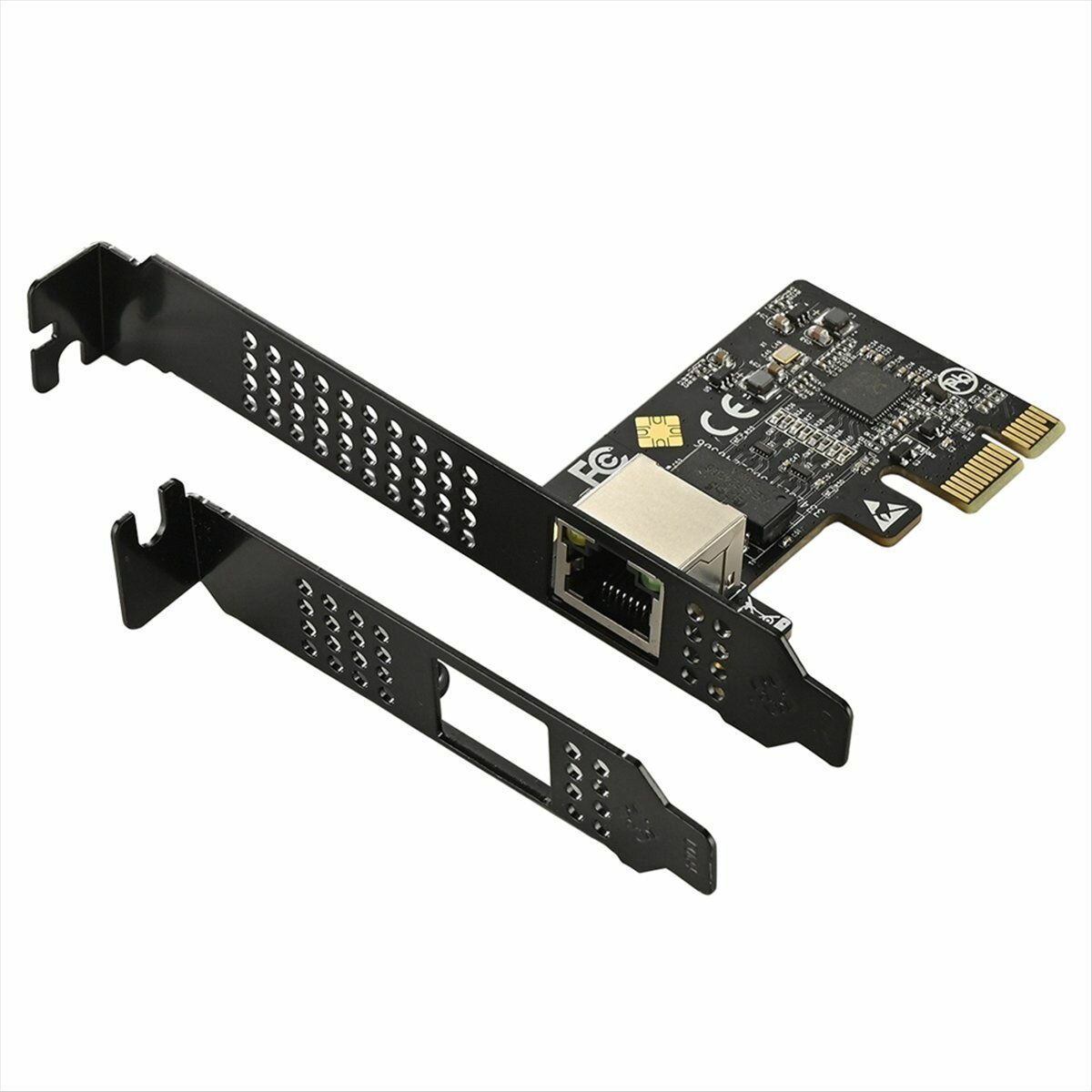Сетевая карта 5G PCI-E - RJ45 RTL8126 с чипом Gigabit Ethernet