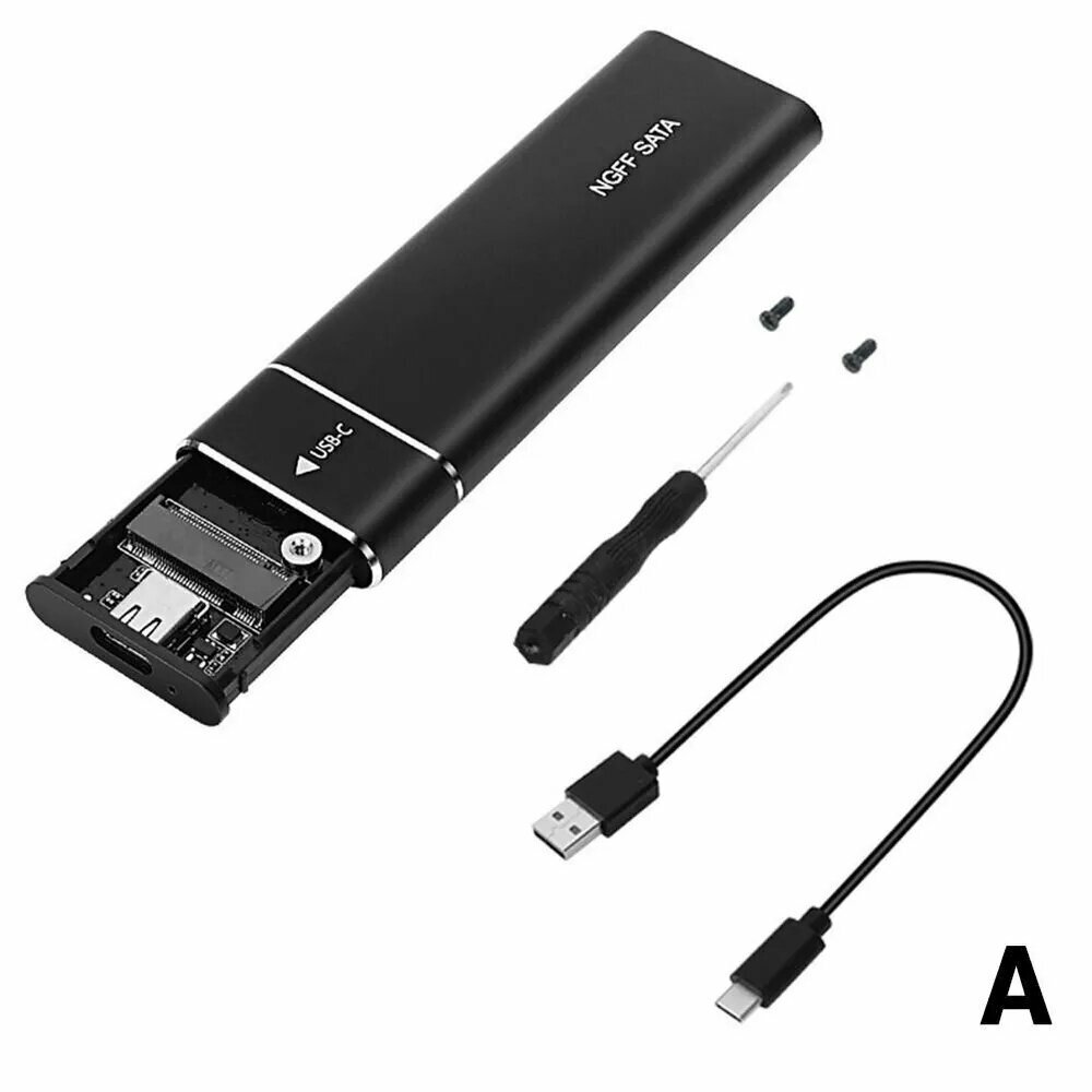 Корпус для SSD M2 NGFF накопителя, USB 3.1, Бокс для внешнего жесткого диска