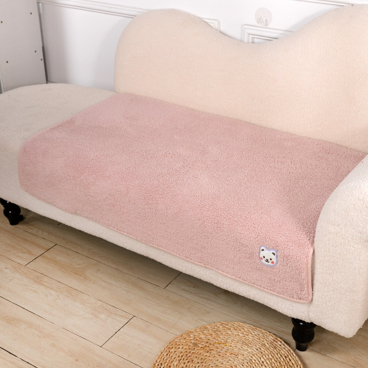 Фабрика прямых продаж осенью и зимой теплый овечий кашемир собачий коврик противоскользящий удобный собачий коврик