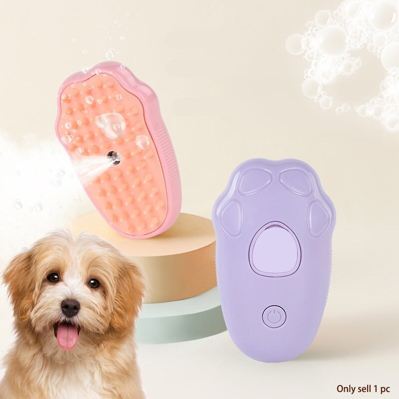 Электрическая щетка для ухода за кошками и собаками, устранение статического электричества, удаление шерсти, массаж,