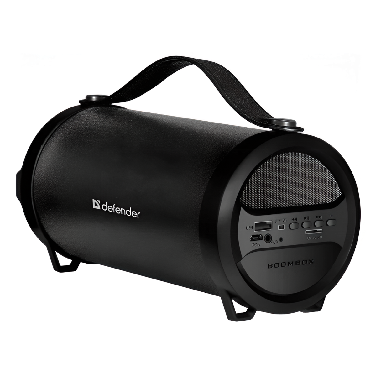 Портативная акустическая система Defender G24 черная, 10 Вт, аккумулятор 1500 мАч, Bluetooth, USB, microSD, AUX