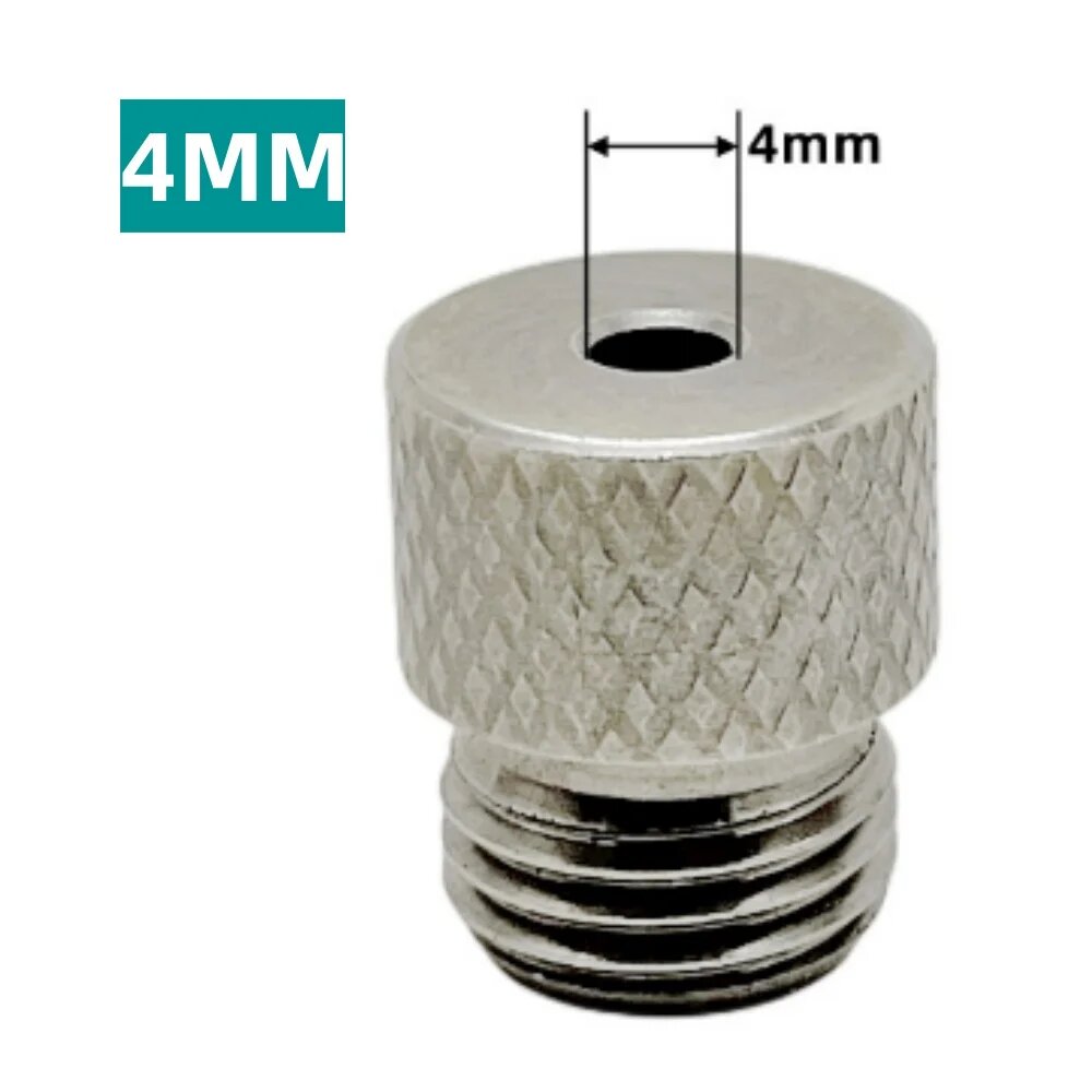 Регулируемая втулка-направляющая для сверла M14x1.5 3-10мм из закаленной стали M14x1.5 4mm