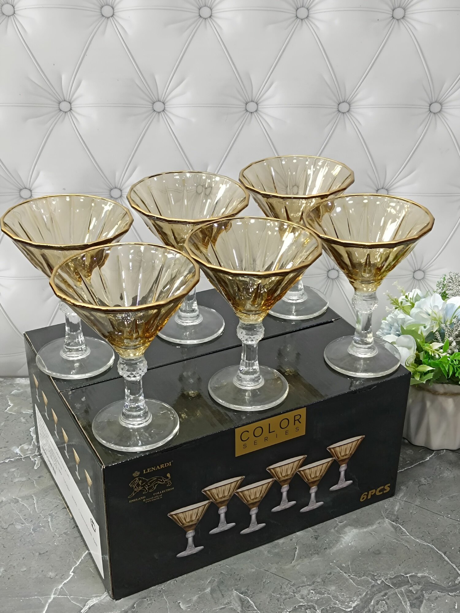 Набор креманок из 6 шт, 205 мл.