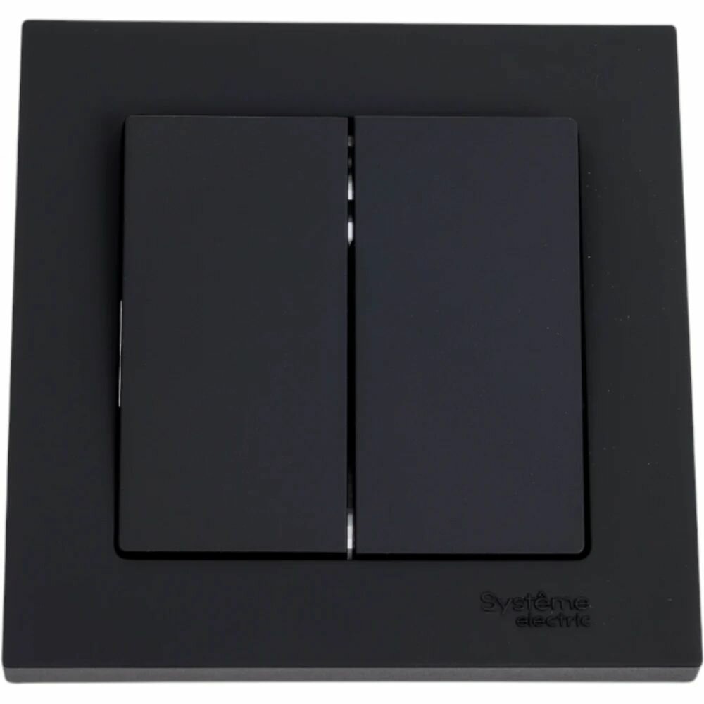 Двухклавишный выключатель Systeme Electric AtlasDesign ATN001052