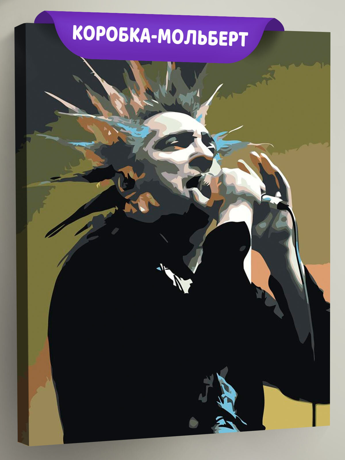 Картина по номерам "КиШ Король и Шут рок: Михаил Горшенев 5"